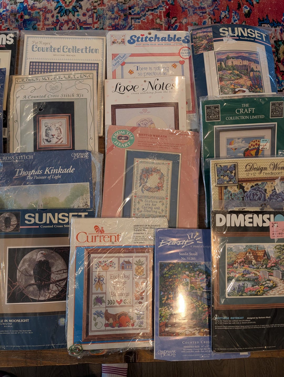 Vintage Brand NEW Large Cross Stitch Kit / Your Choice / Cross Stitch ...