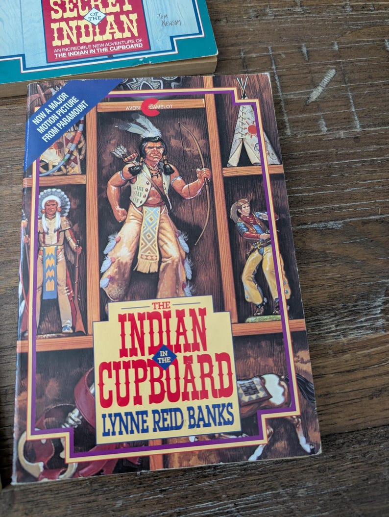 The Indian in the Cupboard Book Series // Your Choice! // Lynne Reid ...