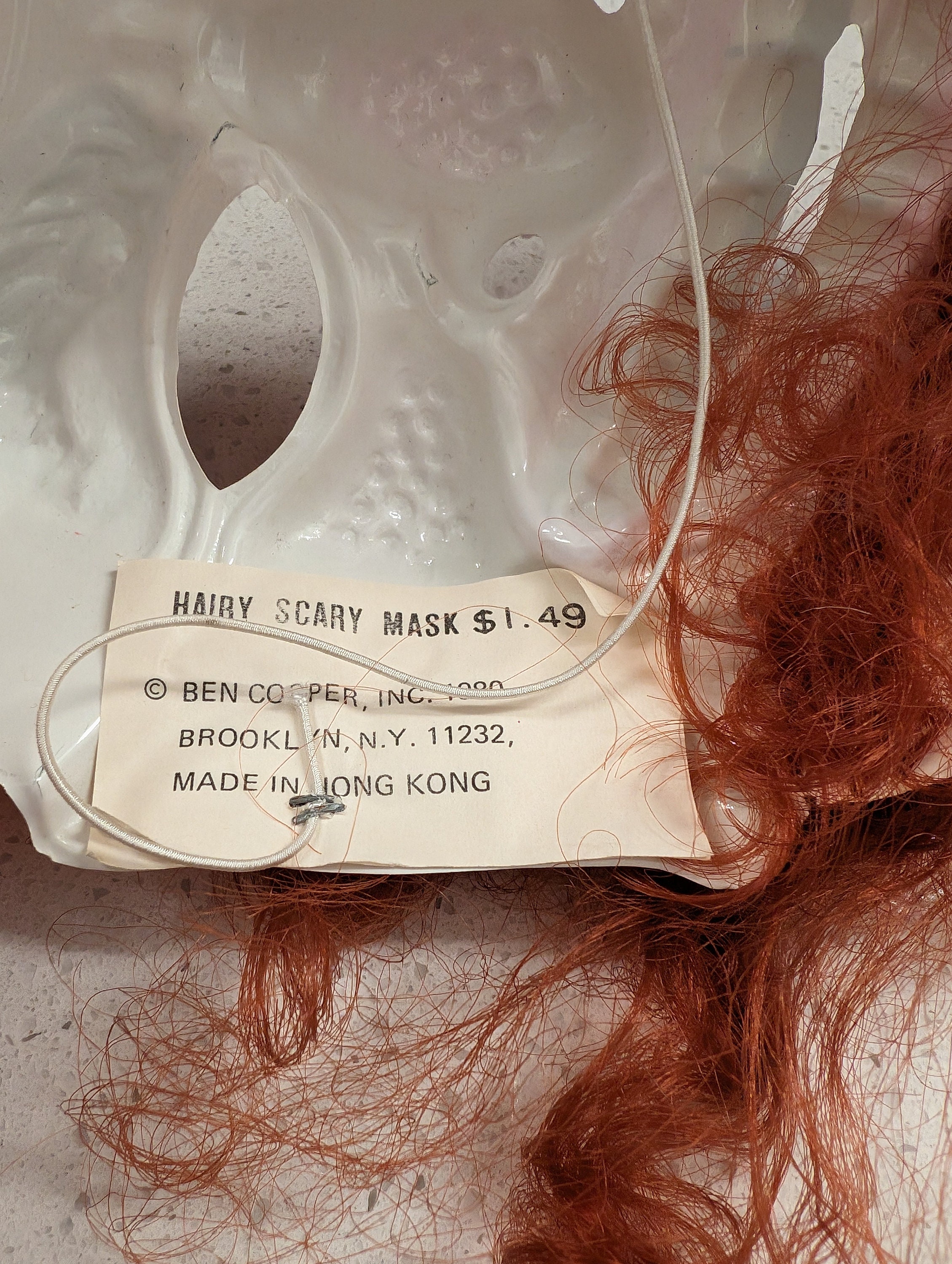 1980 Ben Cooper Hairy Scary Mask Pimple Faced Guy Halloween - Etsy