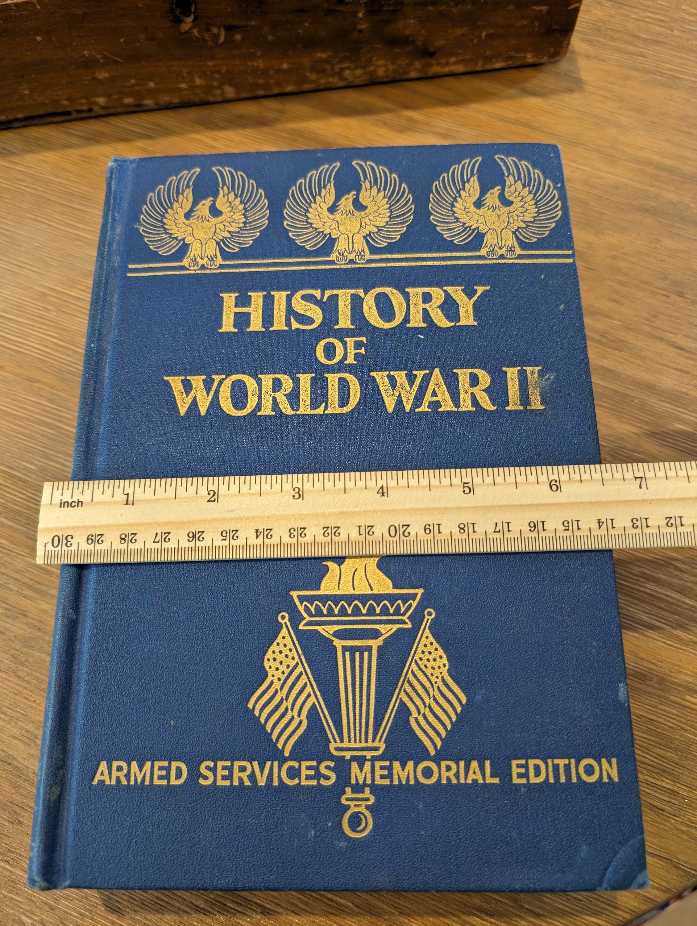 History of World War II 2 Book // Armed Services Memorial Edition ...