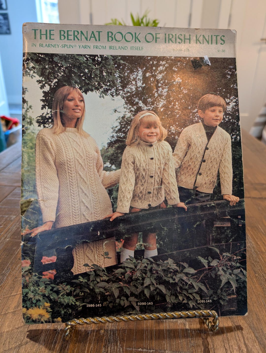 Vintage Bernat Knitting Pattern Book of Irish Knits // Irish Sweater ...