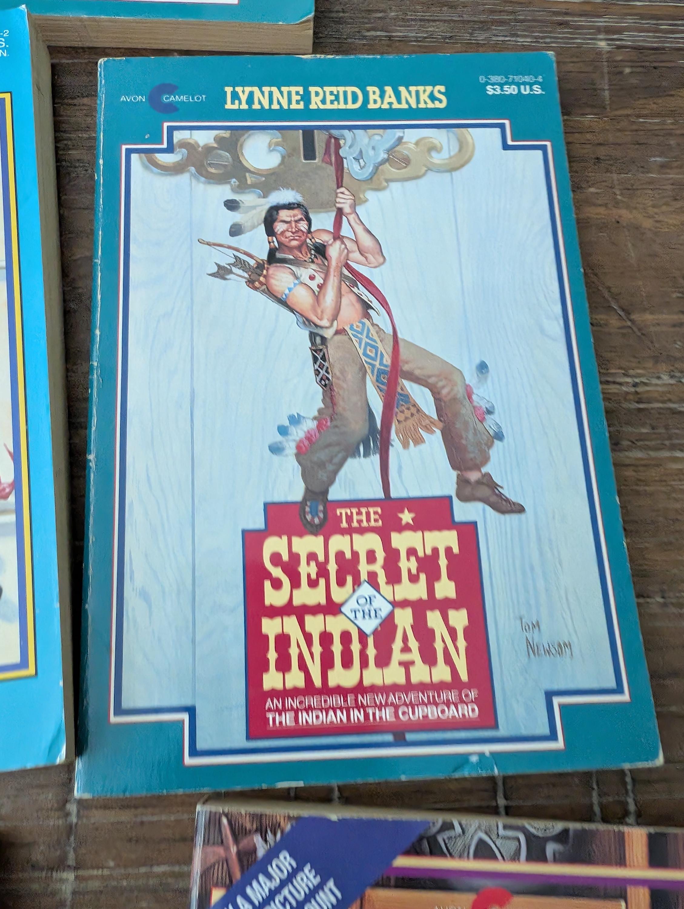 The Indian in the Cupboard Book Series // Your Choice! // Lynne Reid ...