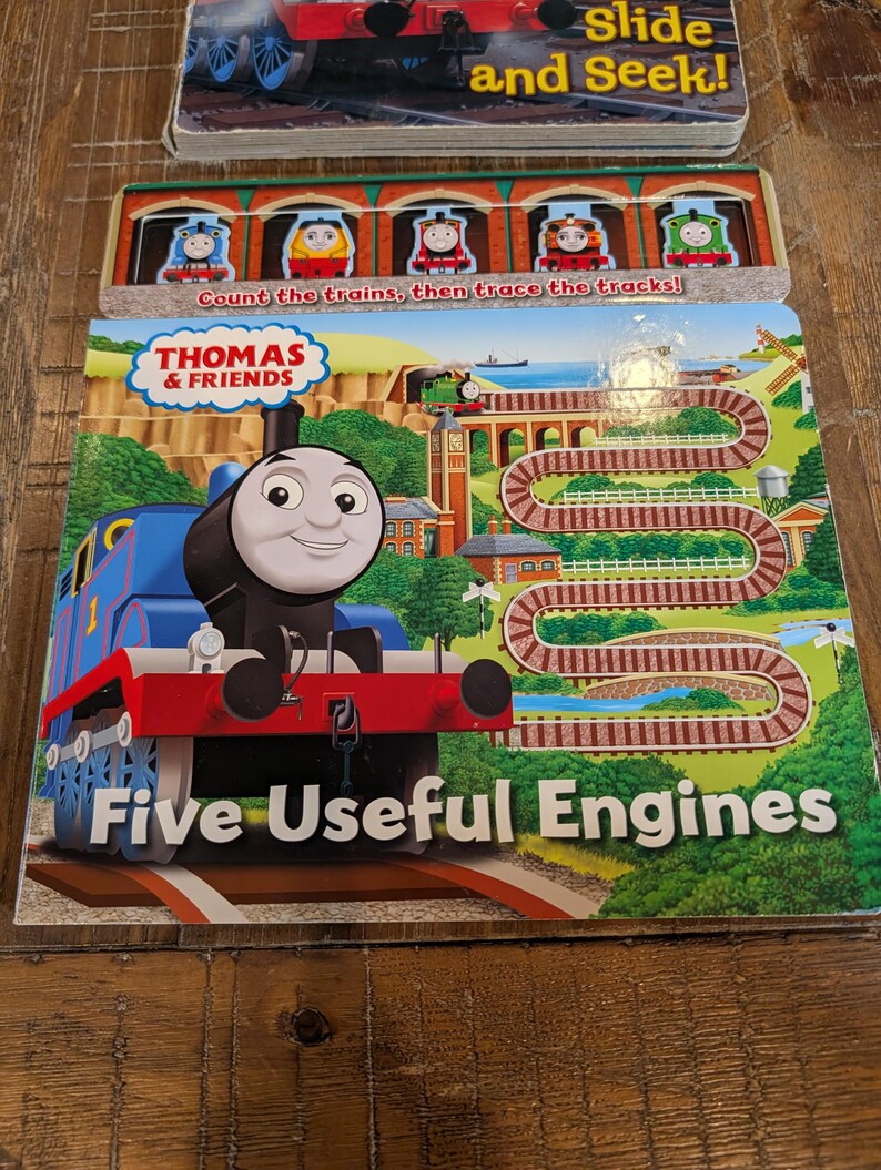 Thomas and Friends: Five Useful Engines & Slide and Seek! - Set of Two ...