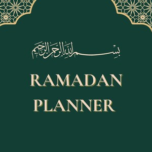Ramadan Planner 2025 Instant PDF Download - Etsy
