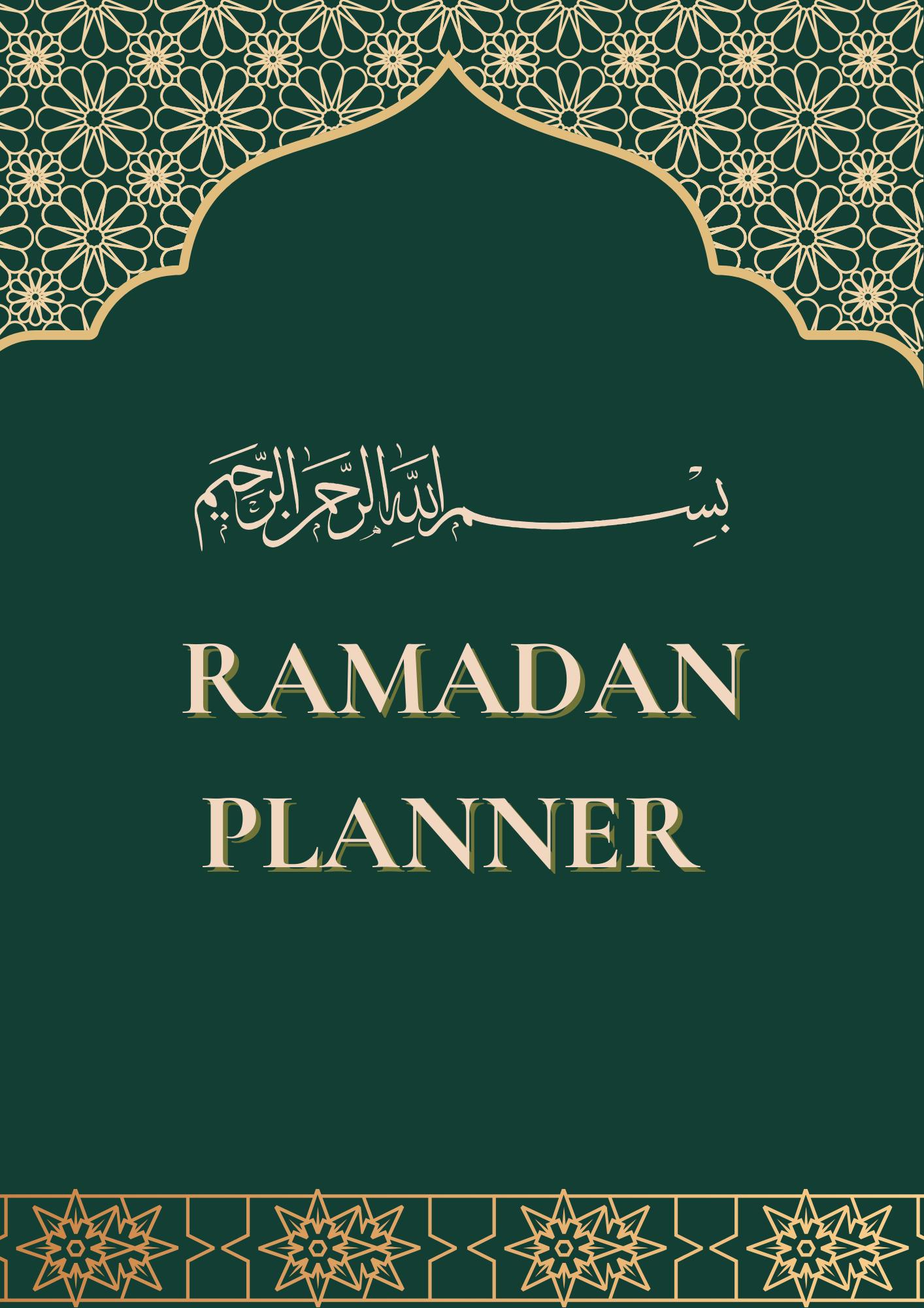 Ramadan Planner 2025 Instant PDF Download - Etsy