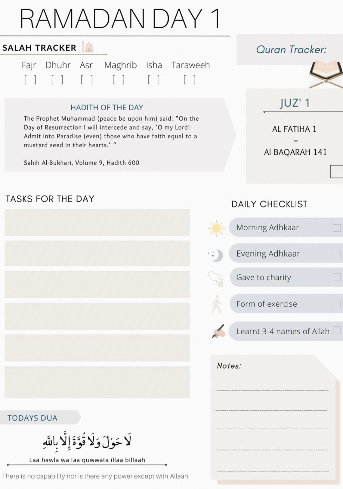 Ramadan Planner 2024 Instant PDF Download - Etsy
