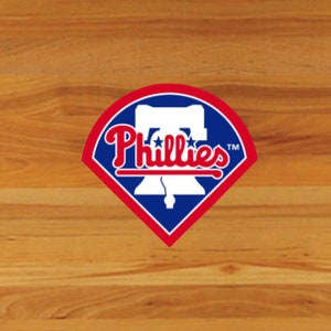 Philadelphia Phillies p Logo Keyboard Sticker and - Etsy