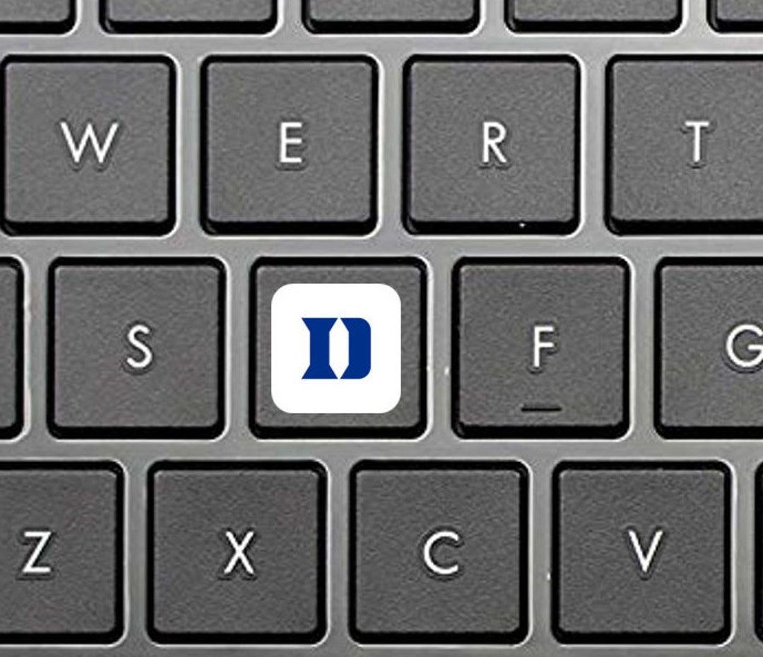 Duke Keyboard D Sticker Decal Logo Sticker - Etsy