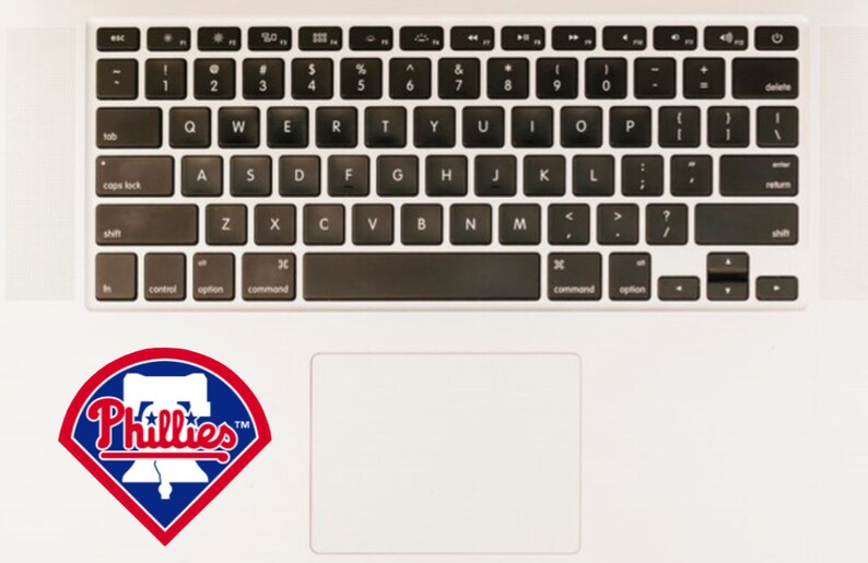 Philadelphia Phillies p Logo Keyboard Sticker and - Etsy