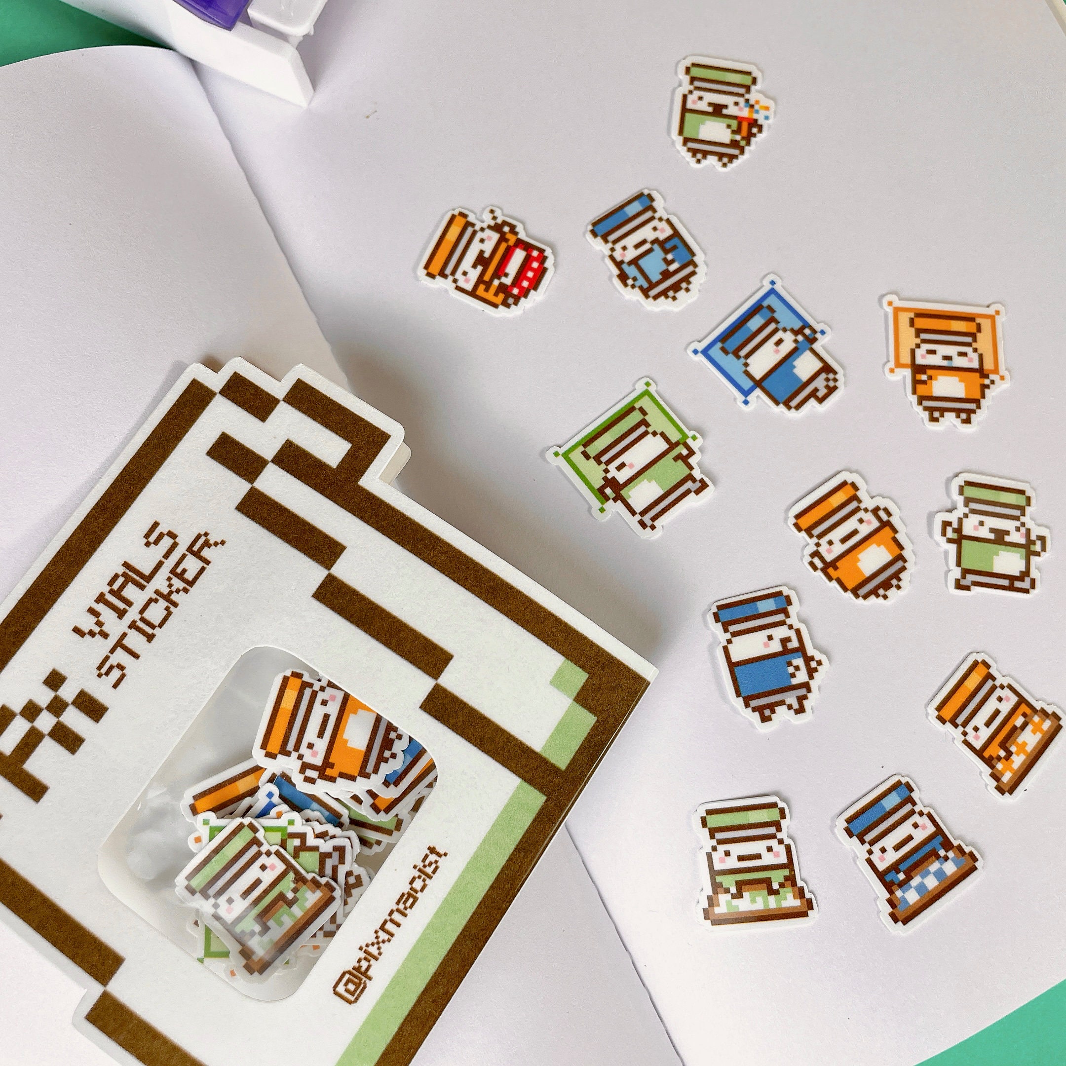 Pilly X Friends Sticker Pack - Etsy