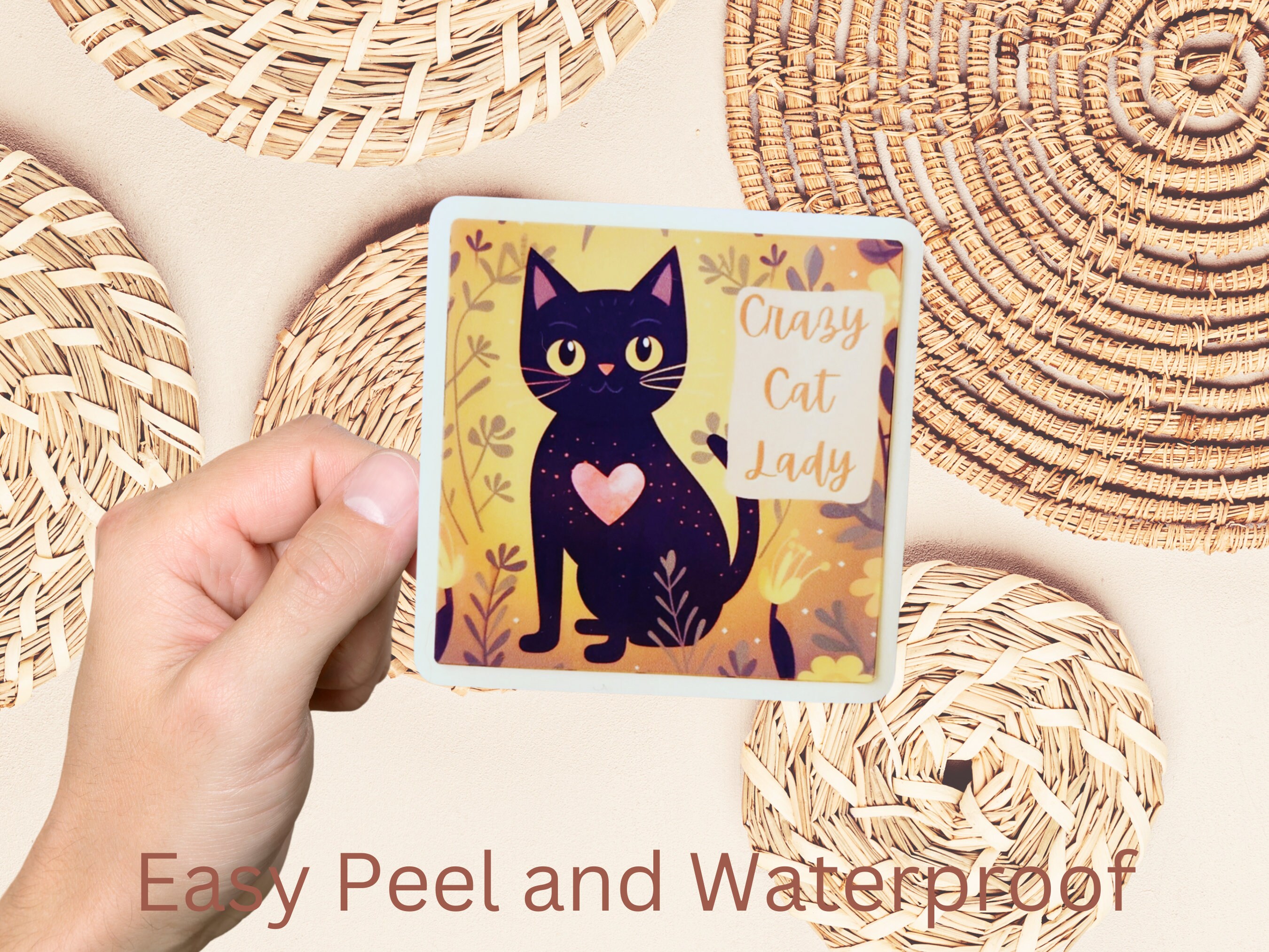 Waterproof Vinyl Sticker Decal For Tumblers Car Sticker For Laptops And
