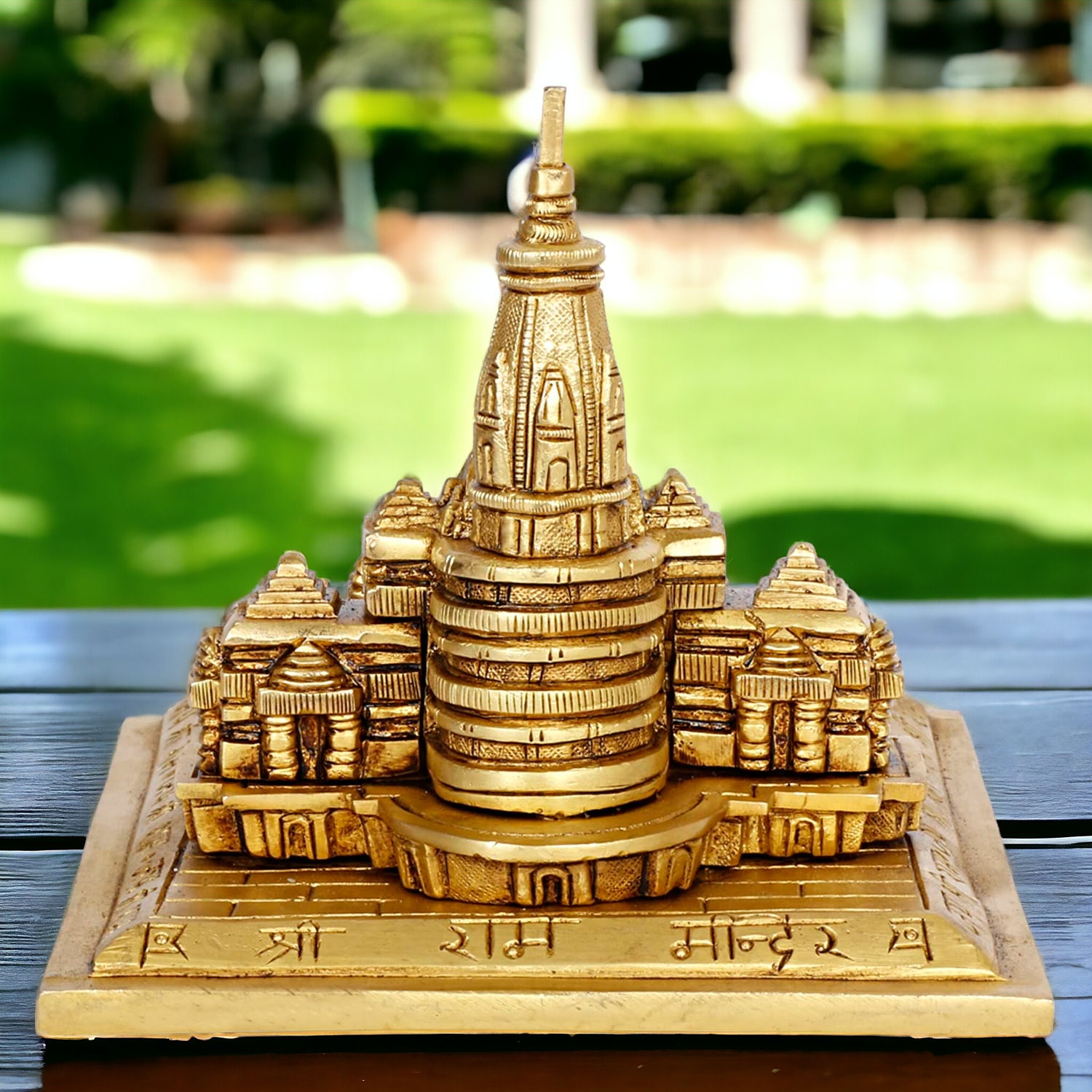 Brass Ram Mandir, Ayodhya Model Ram Mandir, Authentic Design Ideal for ...