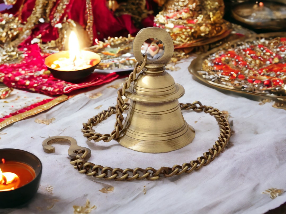 Brass Hanging Bell for Temple, Hanging Bell for Church, Hanging Bell ...