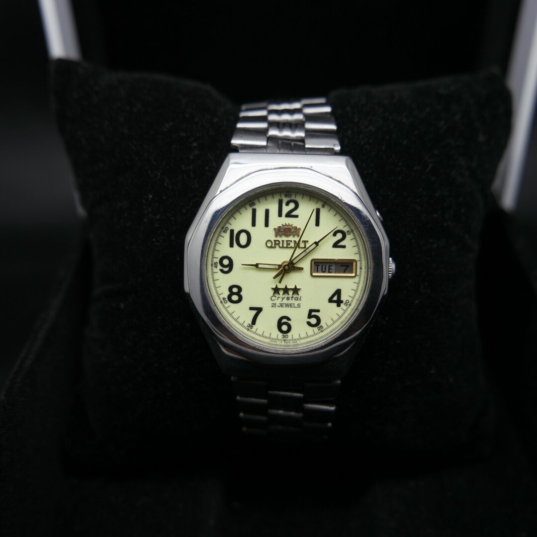 Orient Crystal 1970 Vintage Orient Automatic Watch - Etsy