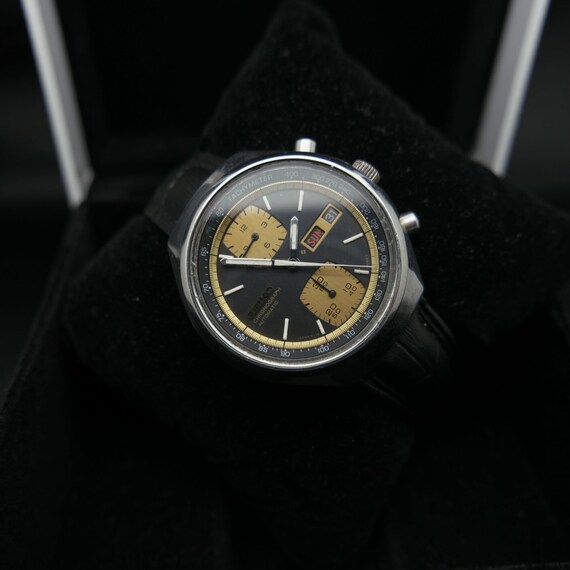 Seiko Vintage John Player Chronograph Automatic Watch - Gem