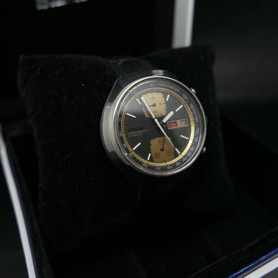 Seiko Vintage John Player Chronograph Automatic Watch - Gem