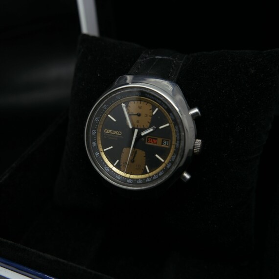 Seiko Vintage John Player Chronograph Automatic Watch - Gem