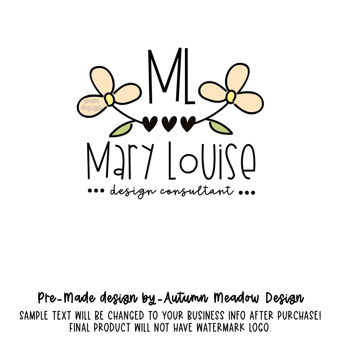 Pre-made Logo, Custom Logo, Name Logo, Logo Design, Business Logo and ...