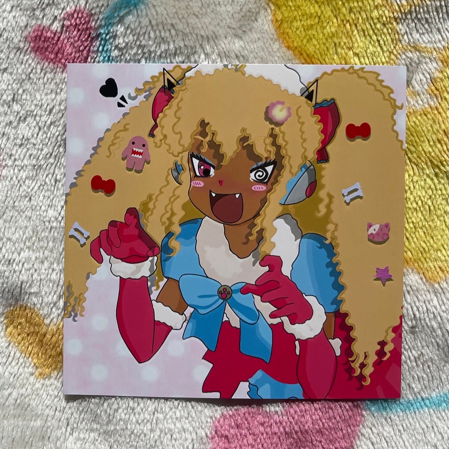 Neko Gyaru Miniposter - Etsy