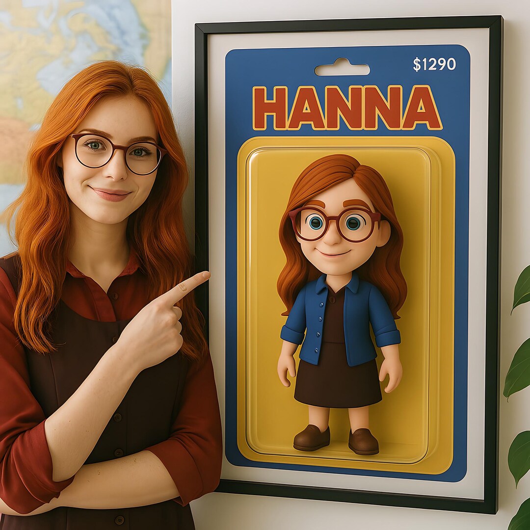 Personalized Action Figure Caricature Portrait From Your Photo - Custom ...