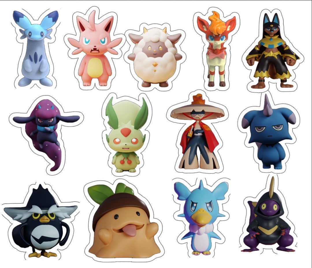 Palworld 14 Pal Stickers 1 Mystery Sticker - Etsy