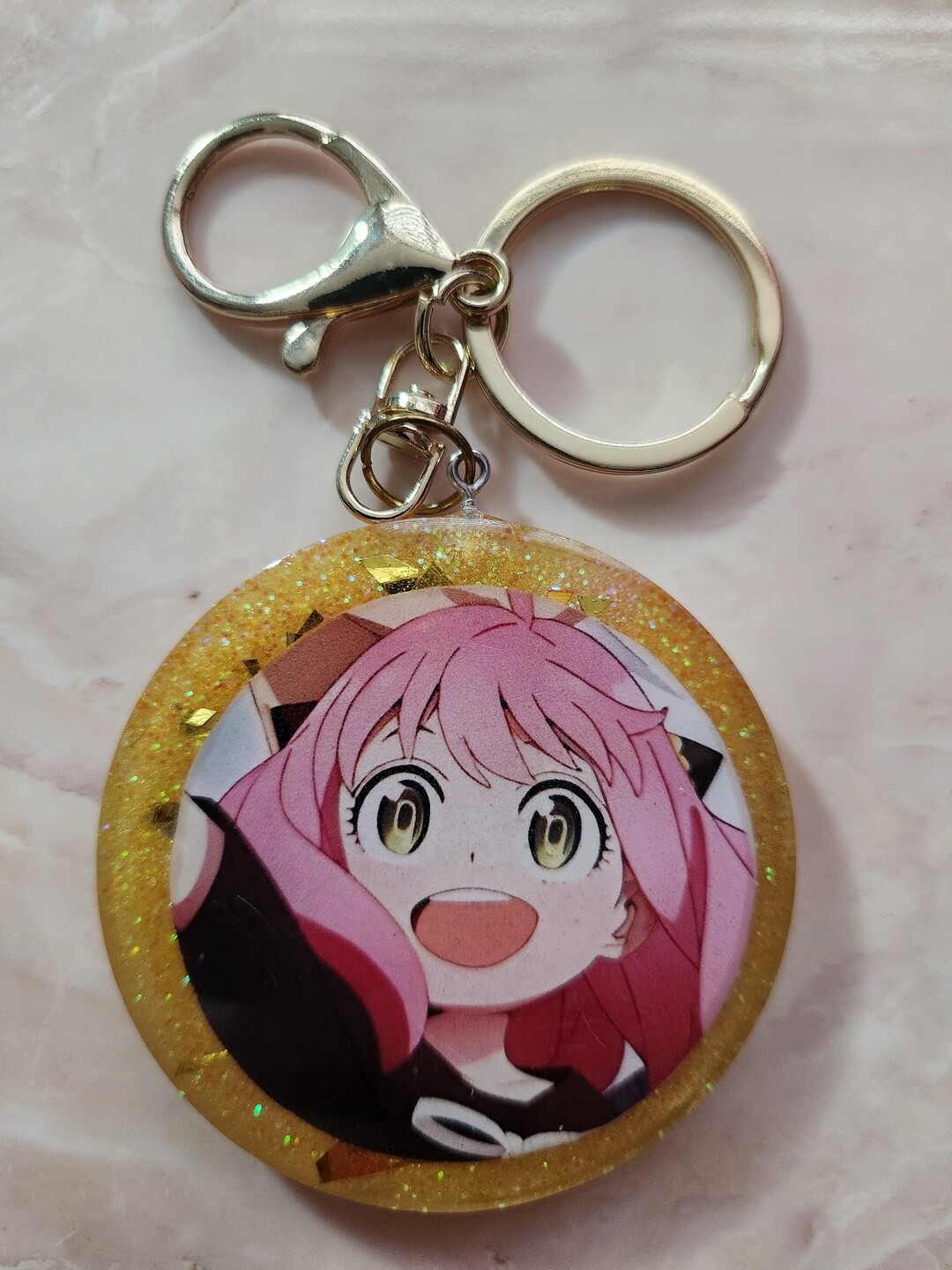 Anya | Large Resin Keychains - Etsy