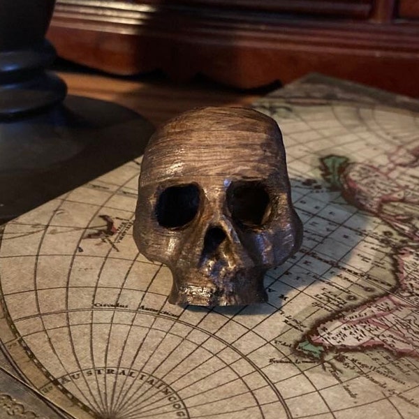 Wooden Skulls - Etsy