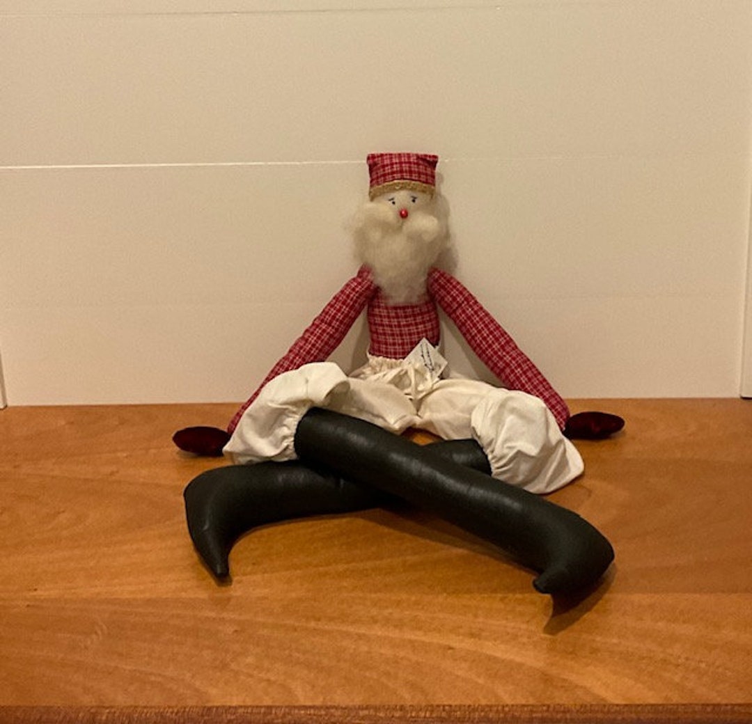 Vintage American-made Long Legged Santa, Circa 1980's - Etsy