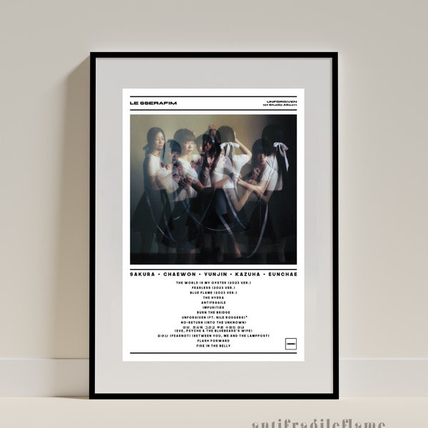 Le Sserafim Poster - Etsy