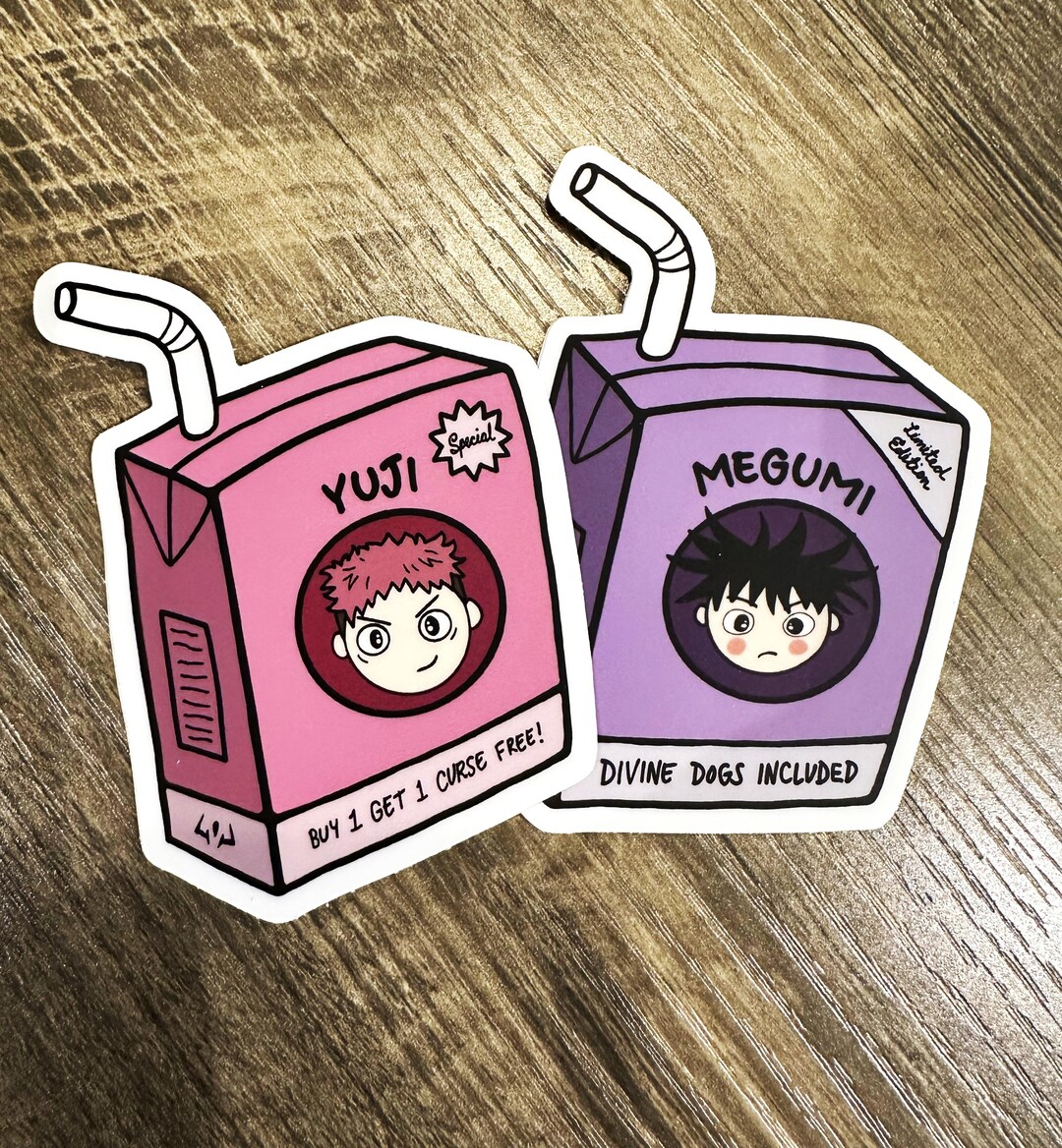 JJK Anime Stickers Manga Vinyl Laptop Decal - Etsy