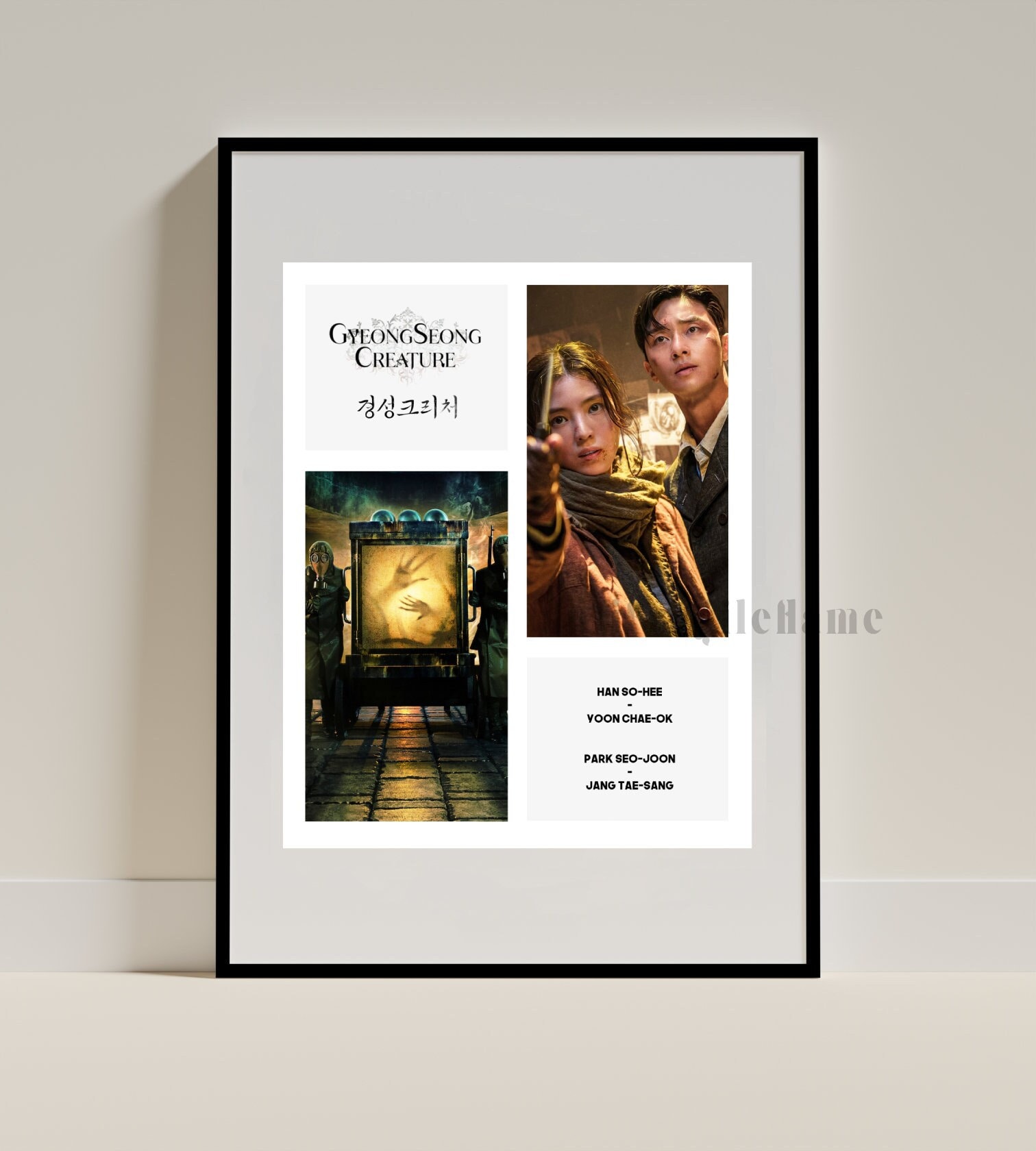 Gyeongseong Creature K-drama Poster Digital Download - Captivating Wall ...