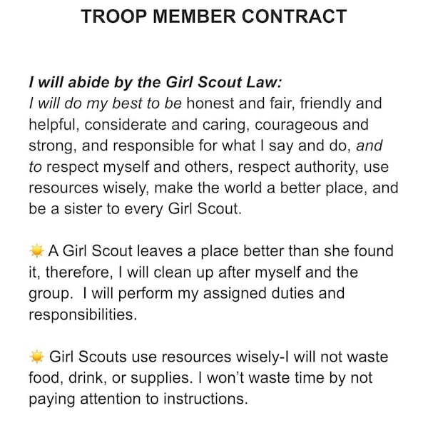 Girl Scout Troop Svg Banner - Etsy