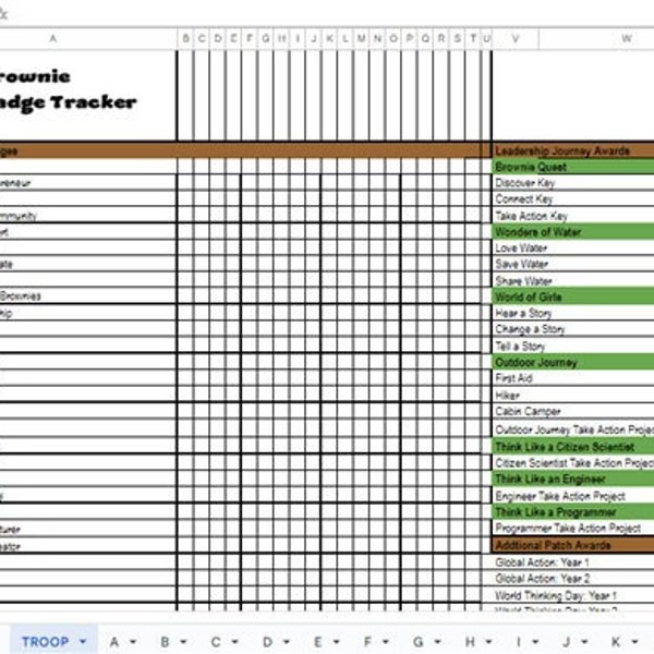 Girl Scout Brownie - Etsy