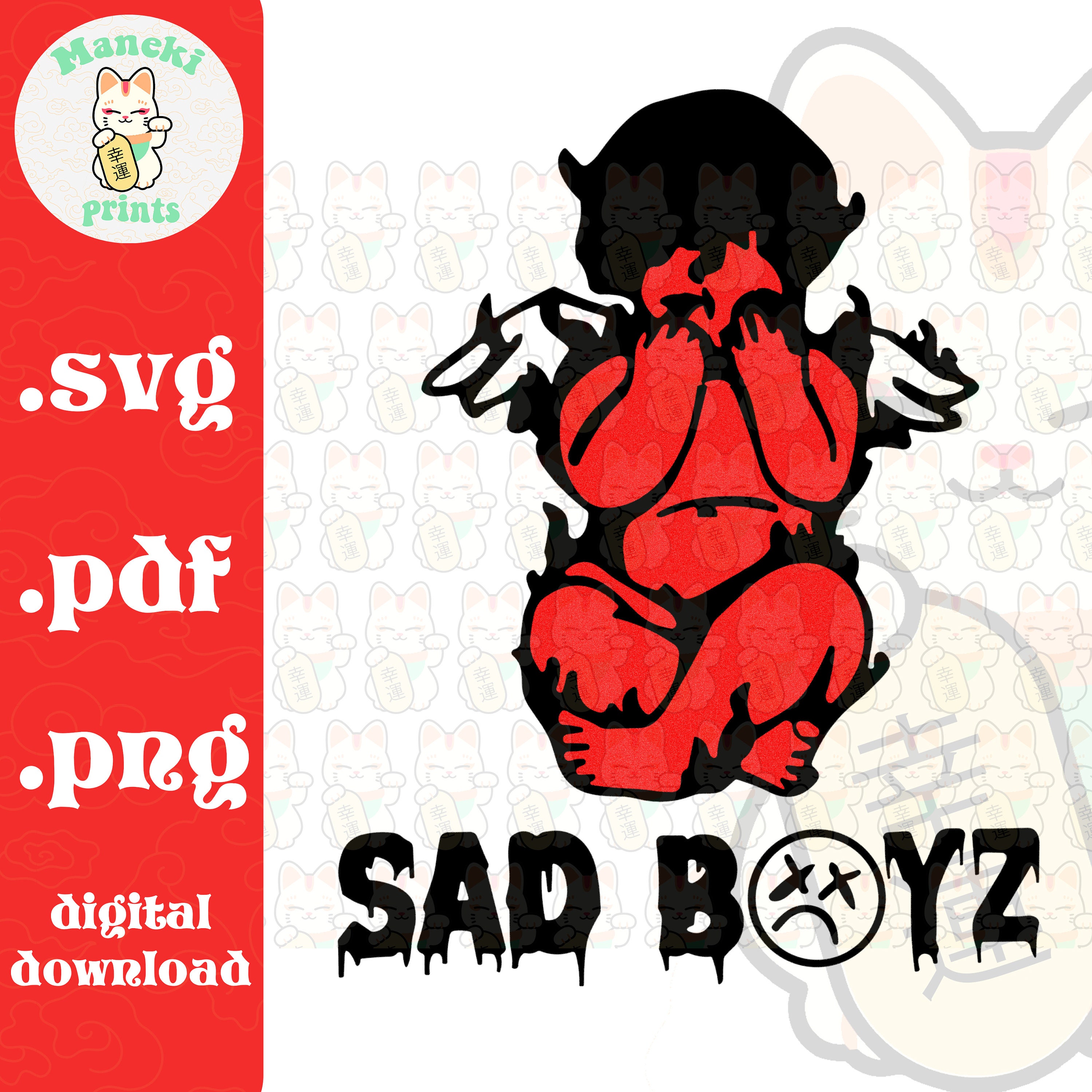 Sad Boyz Svg/ Junior H Big Bundle Pack Svg/ Corridos Tumbados Svg ...
