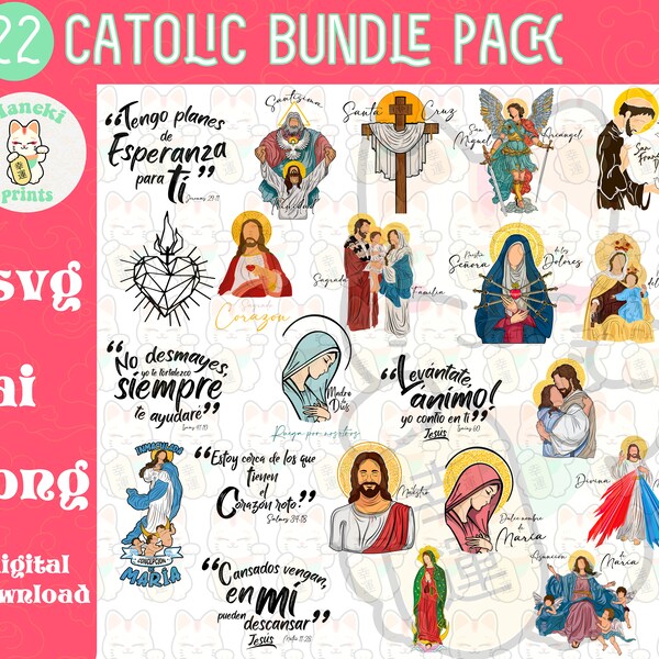 Catholic Svg - Etsy