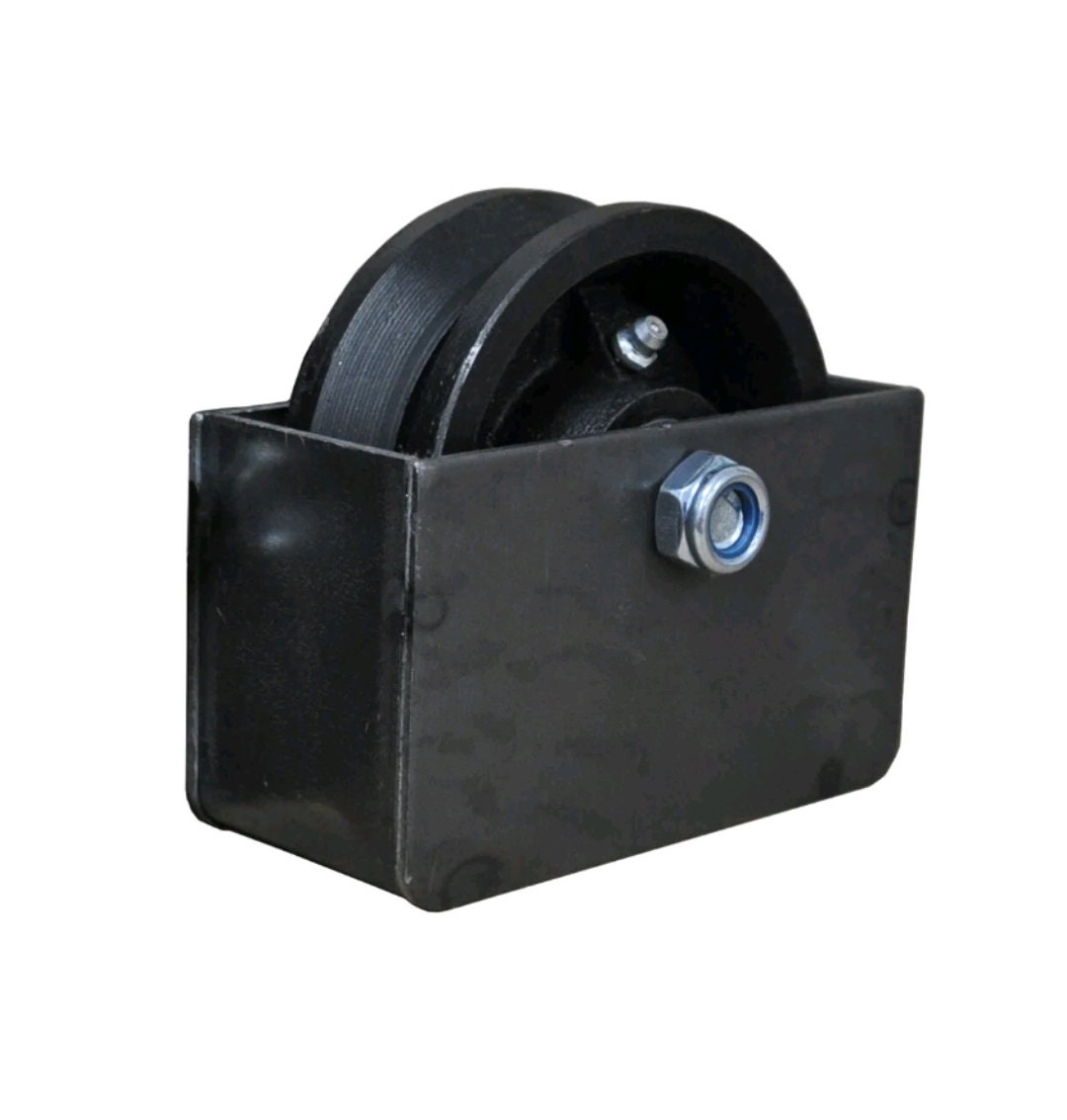 4 V Groove Sliding Gate Cast Iron Roller Wheel With Box. - Etsy