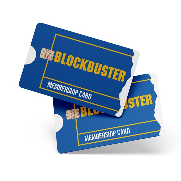 Blockbuster Card - Etsy