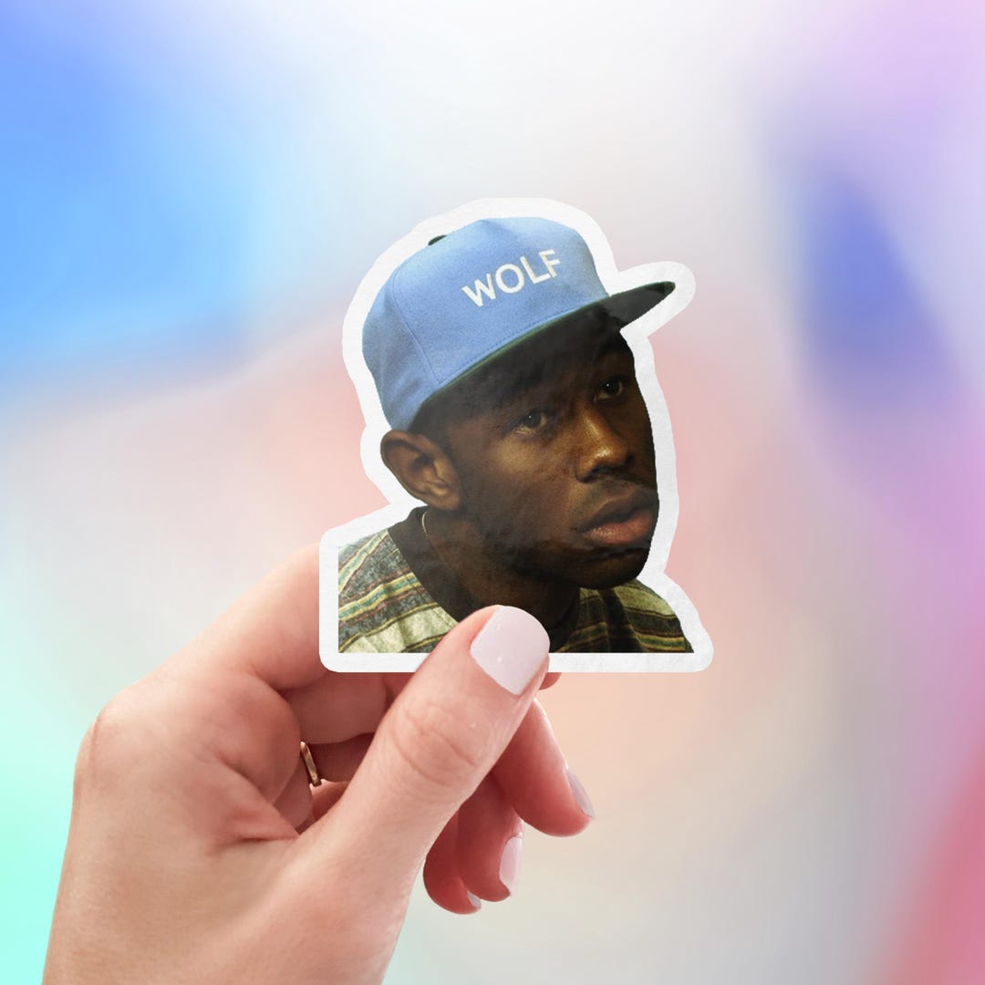 Tyler the Creator Wolf Vinyl Sticker Waterproof Durable Multiple Sizes ...