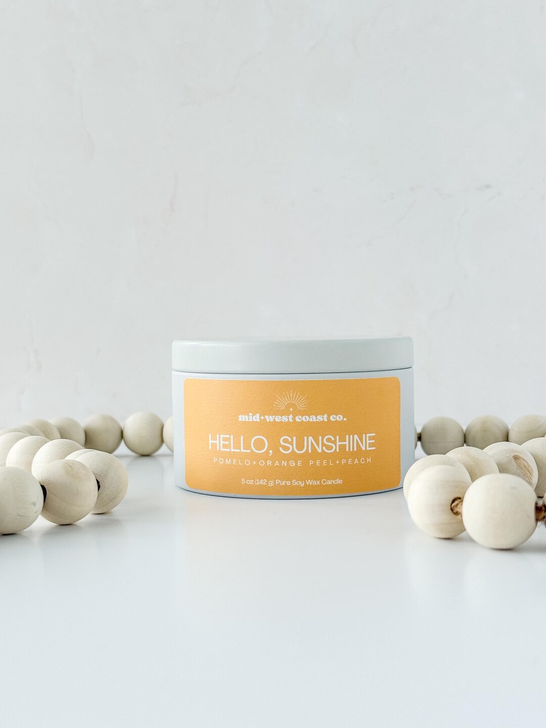 Hello, Sunshine 5 Oz Candle Tin - Etsy