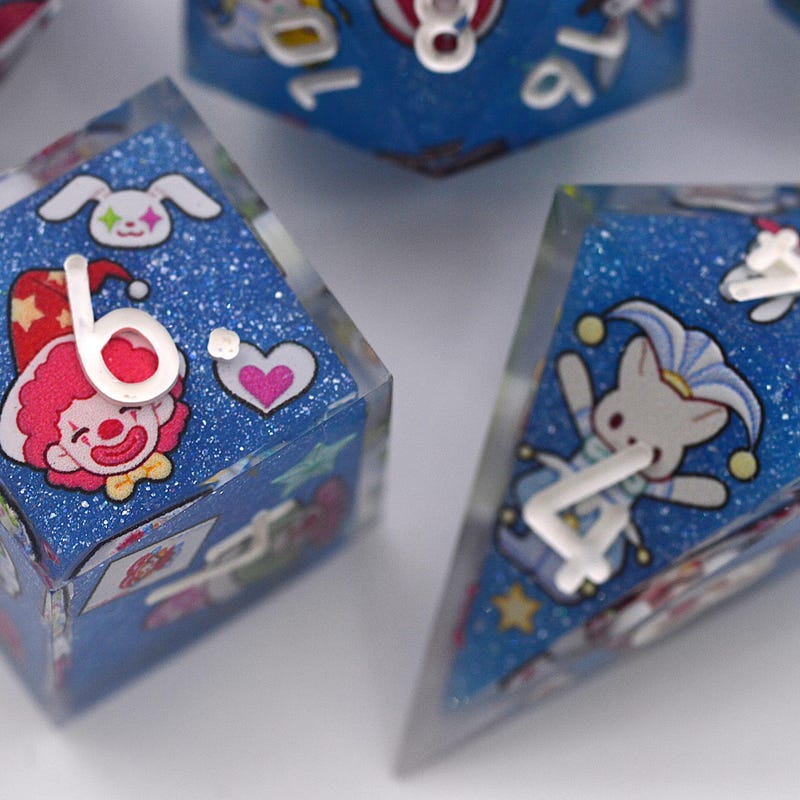The Clown Dice - Etsy