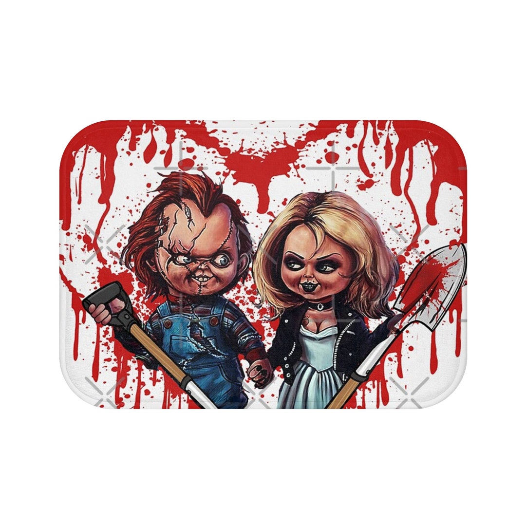 Chucky and Tiffany Child Play Bath Mat - Etsy