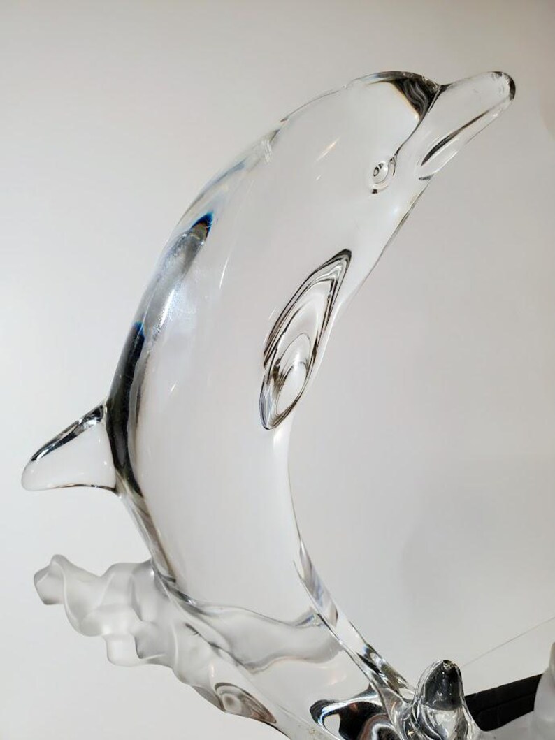 Vintage Lenox Crystal Dolphins: 1990s German Figurine Set - Etsy