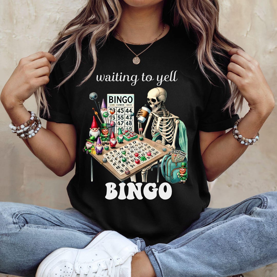 Funny Bingo T-shirt, Cute Bingo Shirt, Bingo Birthday Gift, Bingo ...