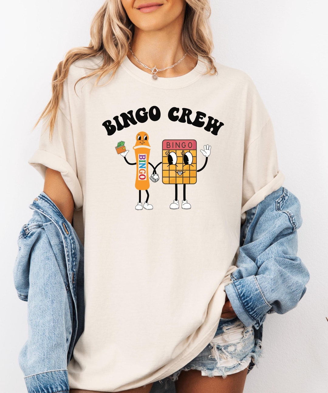 Bingo Crew T-shirt, Bingo Group Shirt, Bingo Lover Shirt, Gift for Her ...