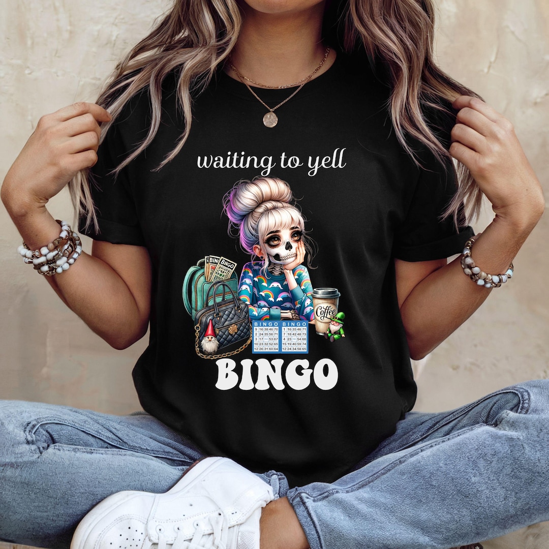Funny Bingo T-shirt, Cute Bingo Shirt, Bingo Birthday Gift, Bingo ...