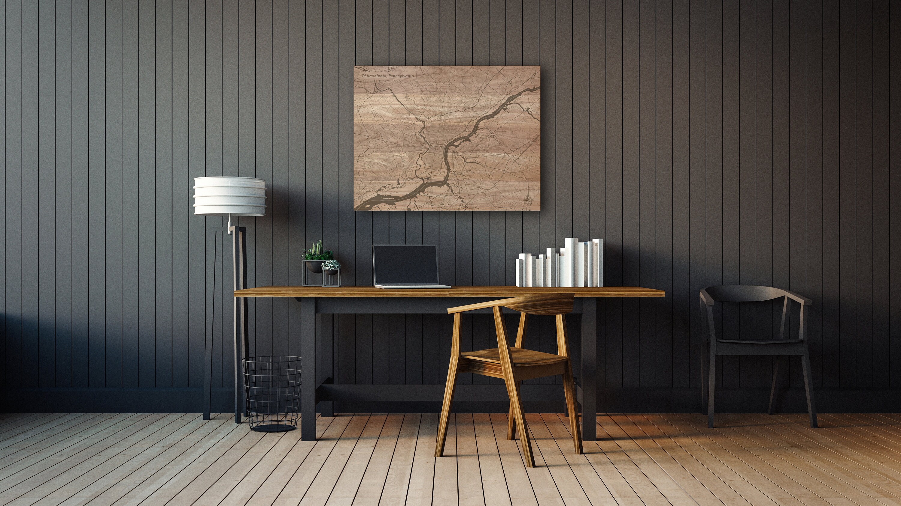 Philadelphia City Street Map - Etsy