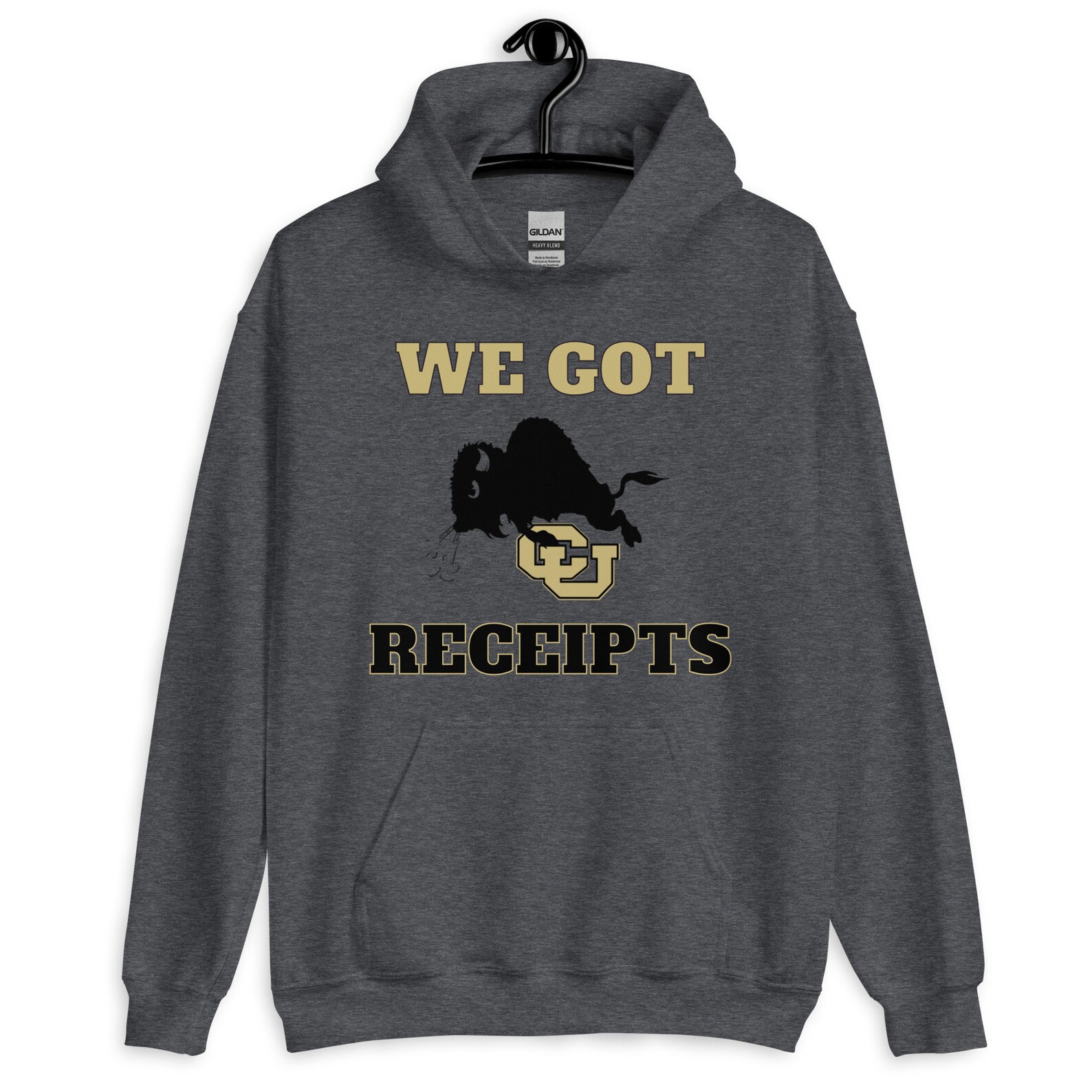 We Got Receipts, CU Football, Unisex Hoodie for Colorado Fans ...