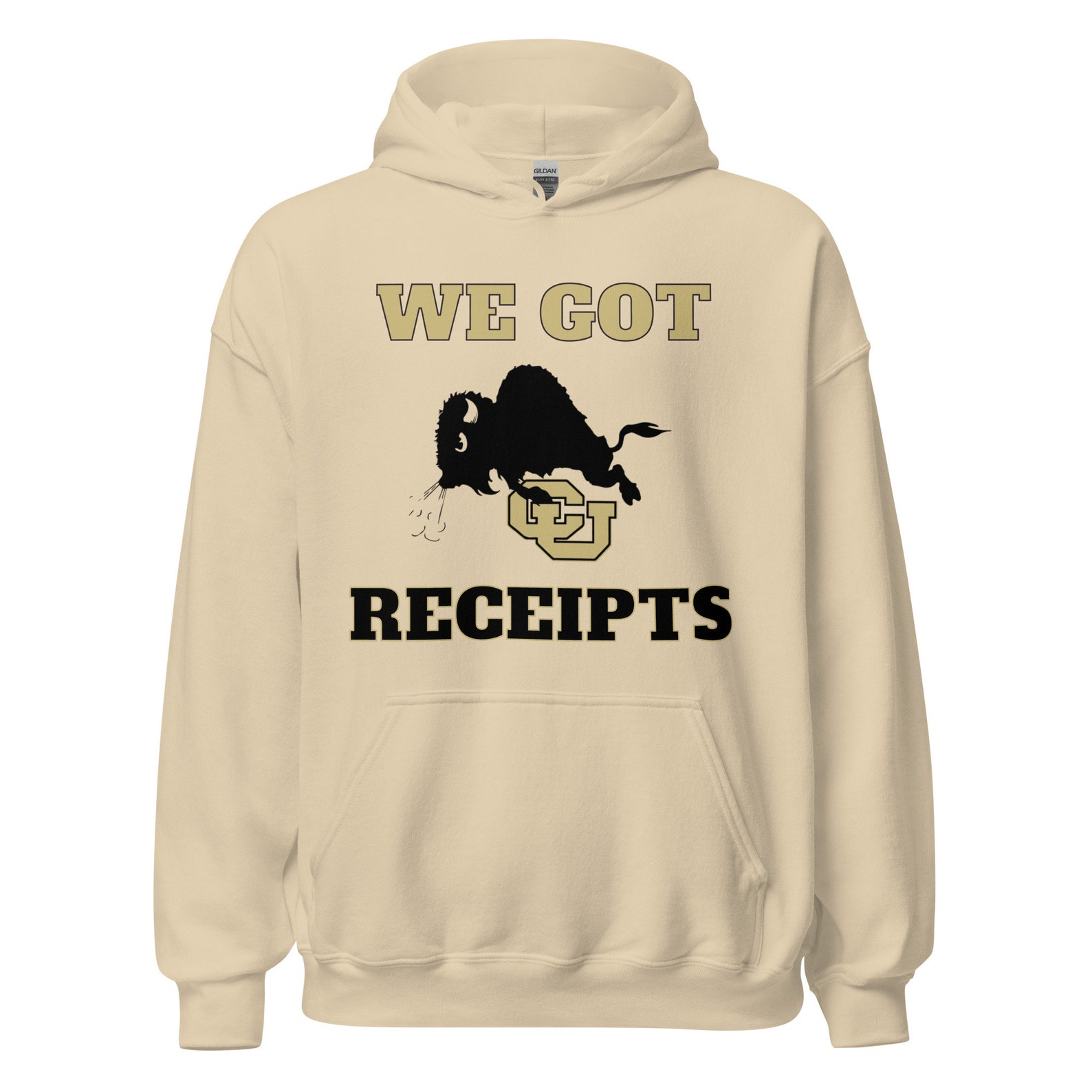 We Got Receipts, CU Football, Unisex Hoodie for Colorado Fans ...
