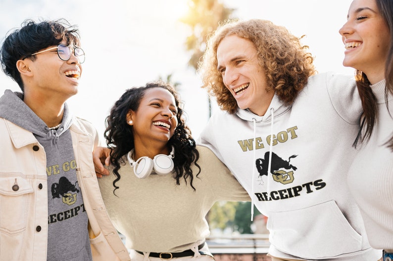 We Got Receipts, CU Football, Unisex Hoodie for Colorado Fans ...