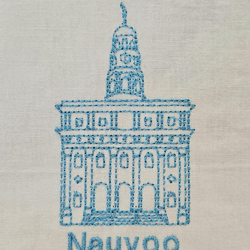 Temple Embroidery - Etsy